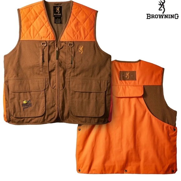 Browning | Jackets & Coats | Browning Pheasant Forever Vest | Poshmark